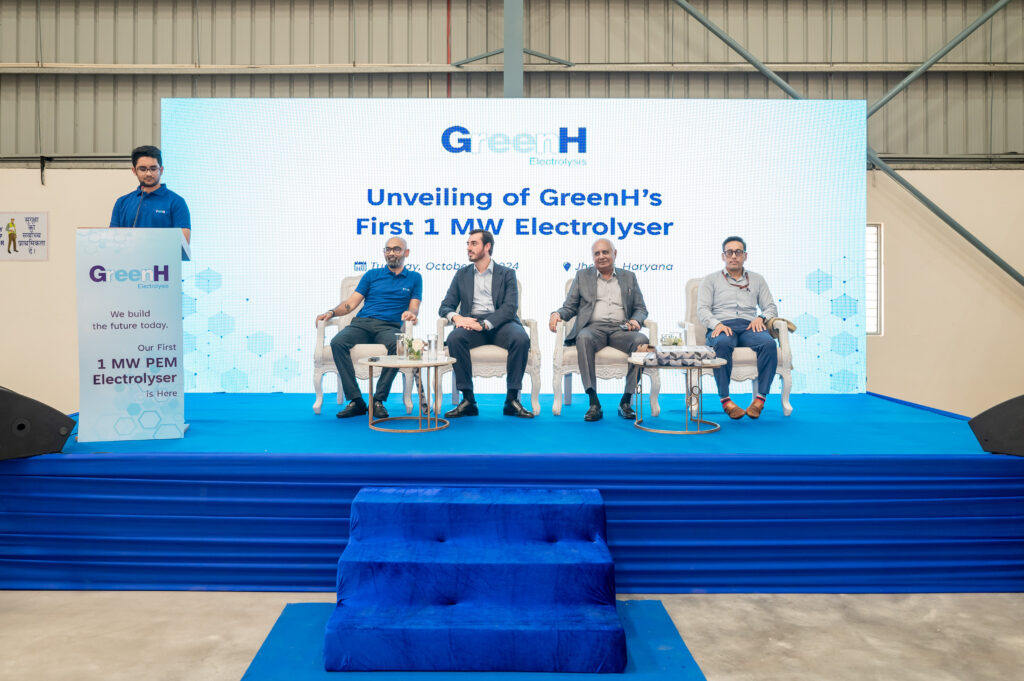 GreenH Electrolysis Unveils its First 1 MW PEM Electrolyser ...